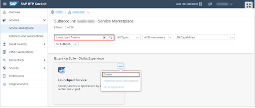 Innovations in BTP - The Launchpad Service - Mindset Consulting