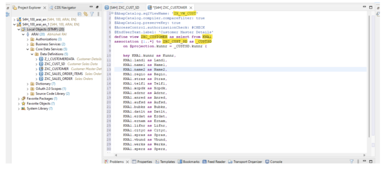Create CDS Views in HANA Studio: Step-by-Step Guide - Mindset Consulting