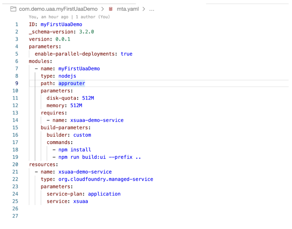Sapui5 Standalone Application Deployment With Xsuaa In The Btp Cf Environment Mindset Consulting