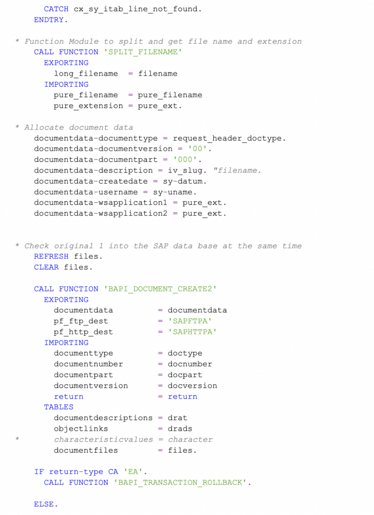Create a Media Upload OData Service with Custom Header Parameters - Mindset Consulting