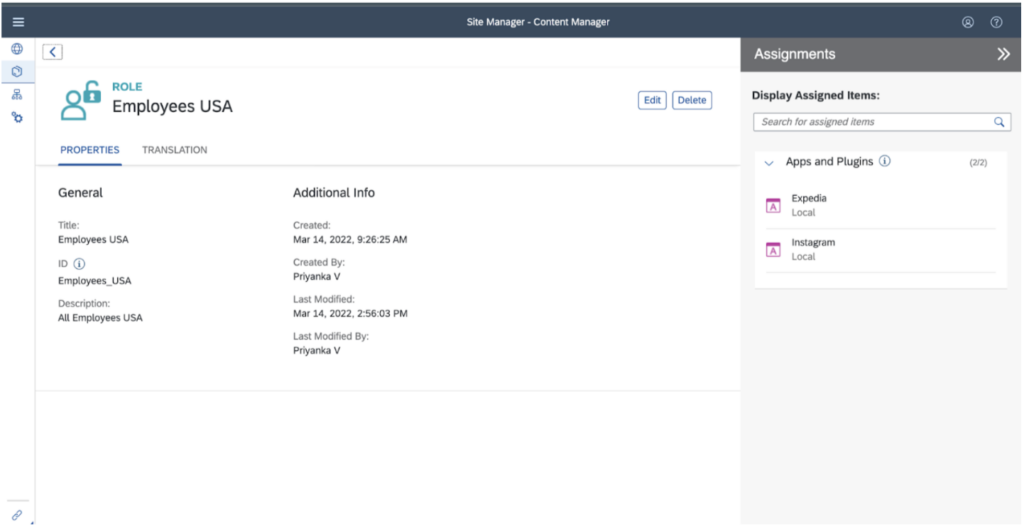 Launchpad Service Part 2: Assigning Roles to the Site & Apps to ...
