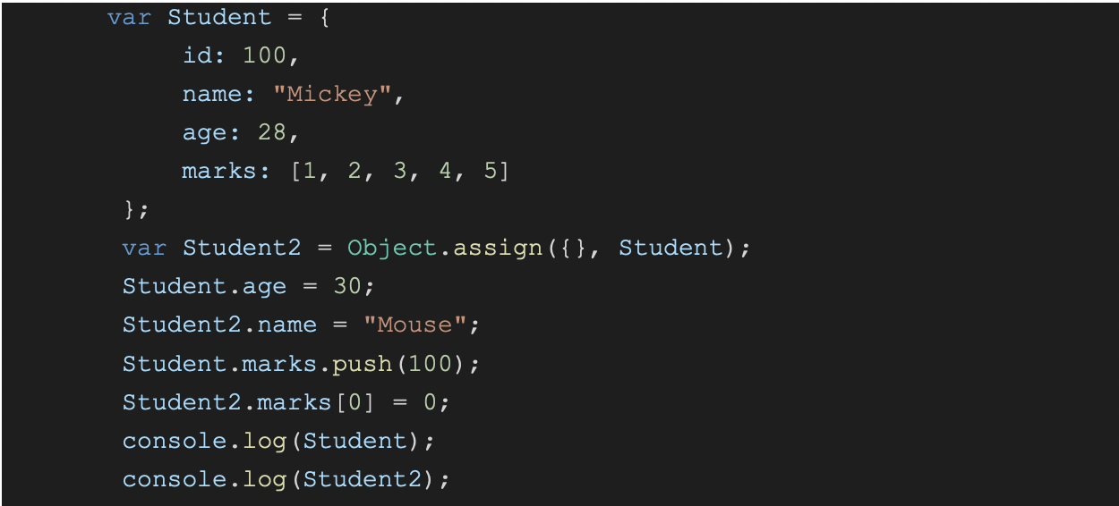 JavaScript Shallow Copy and Deep Copy - Mindset Consulting