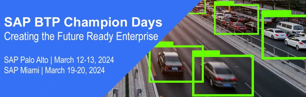 Gold Sponsor: SAP BTP Champion Days, Palo Alto - Mindset Consulting